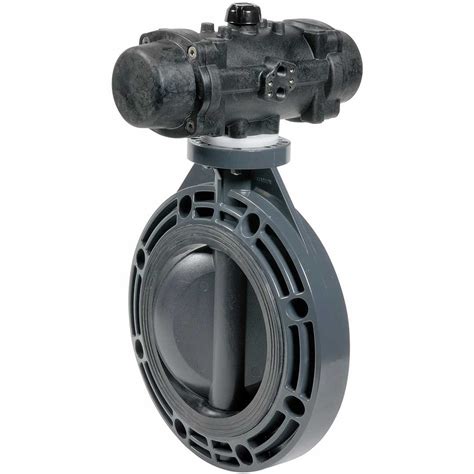 Plastic Pneumatic Actuated Butterfly Valves Syveco