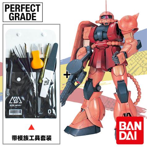 Cherry Blossoms Animation Bandai Pg 160 Ms 06s Zaku Ii Shaar Dedicated
