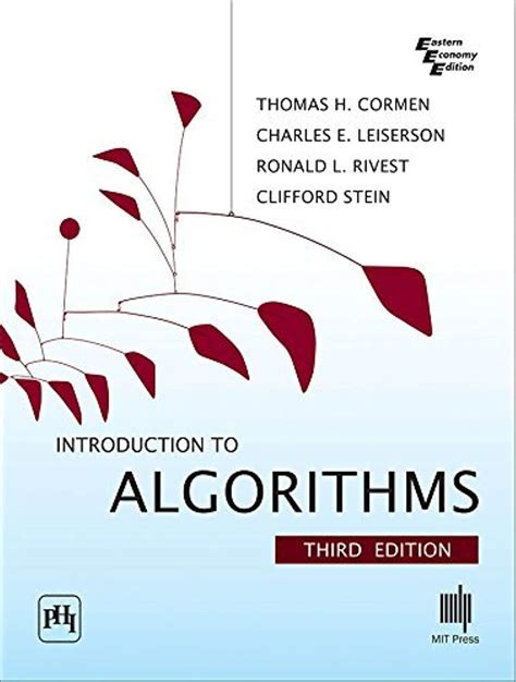 Buy Introduction To Algorithms Eastern Economy Edition Book Online At