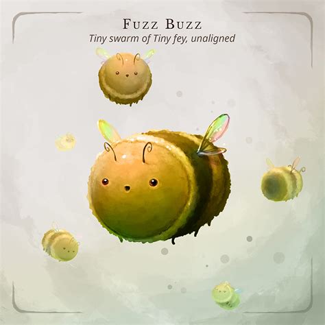 Fuzz Buzz Tiny Swarm Of Tiny Fey Unaligned The Fluffy Folio On Tumblr