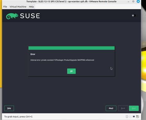 Upgrading Sles 125 To 155 Error Suse Linux Enterprise Server Suse