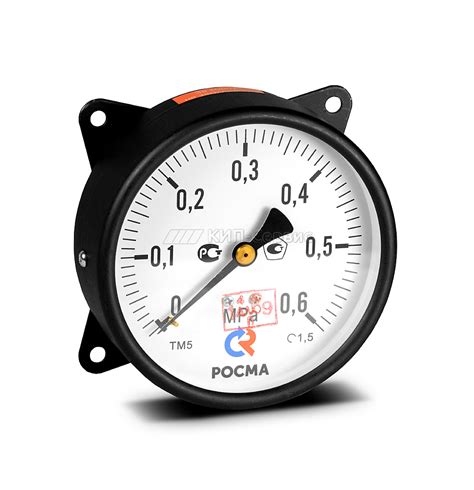 ТМ-510, ТВ-510: Манометр и вакуумметр РОСМА. КИП-Сервис: промышленная ...