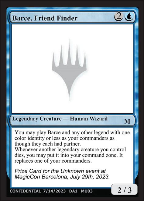 Barce Friend Finder Mtg Card Details And Decks Grimoire Forge