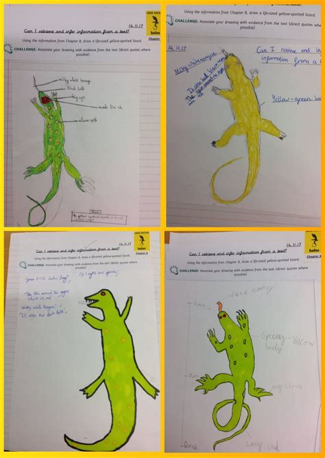 How To Draw A Yellow Spotted Lizard From Holes How To Draw A Yellow Spotted Lizard From Holes
