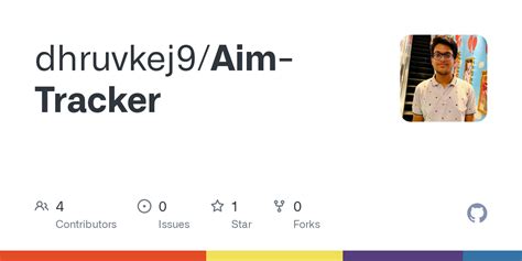 Github Dhruvkej9aim Tracker