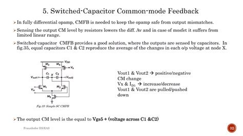Switched Capacitor Circuits Shish Pptx Consumer Electronics