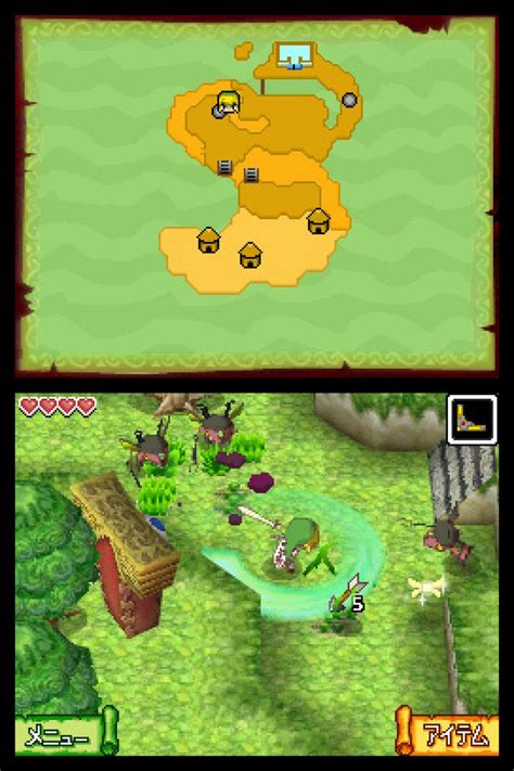 The Legend Of Zelda Phantom Hourglass 2007 Ds Screenshots