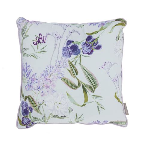 Design Republique Lucy Iris Printed Cushion