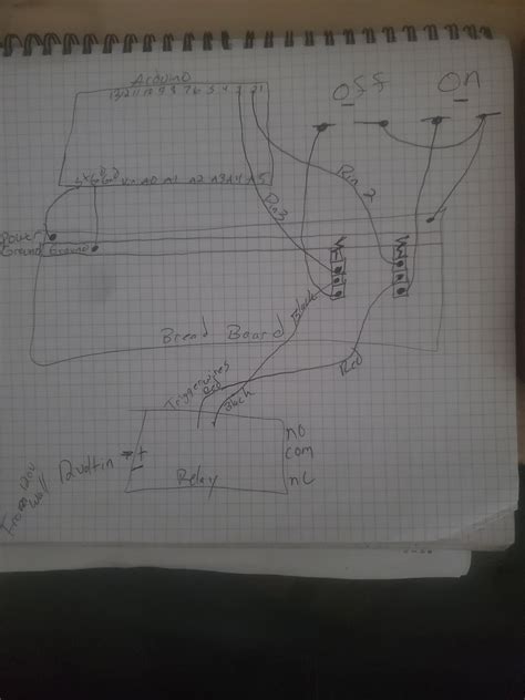 Volt Relay With Push Button On And Push Button Off General Guidance Arduino Forum