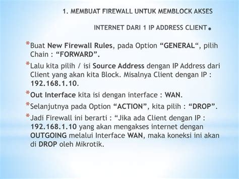 Firewall Mikrotik Pptx