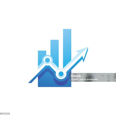 바 차트 그래프 통계 및 성장 화살표 경제 투자 로고 아이콘 개념에 대한 스톡 벡터 아트 및 기타 이미지 개념 개념과 주제 경제 Istock