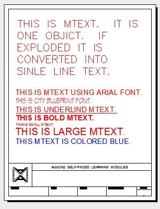 Module Text Part Introduction To Drafting And AutoCAD D