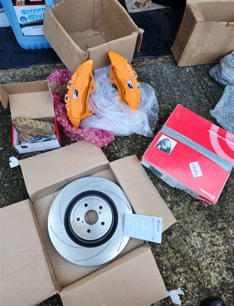 Brembo Lexus Gsf 6 Pot Bbk Gs300 Gs430 Ls400 Sc430 Toyota Aristo Jzs161 Supra Jza80