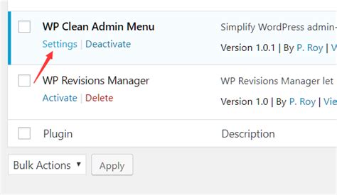 Showhide Specific Admin Menu Items Wp Clean Admin Menu Wp Missing