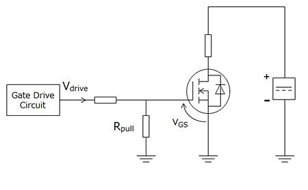 Pull Down Resistor Gate Mosfet