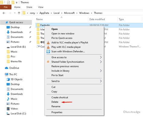 How To Delete Themes On Windows Foounited