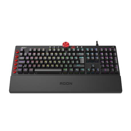 AOC Gaming Keyboard AGON AGK RGB LED Light Keyboards Photopoint Lv