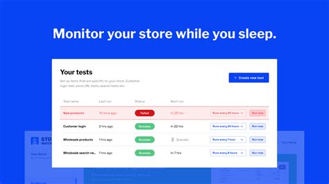Store Watchers Automated Testing And Monitoring For Your Shopify Store