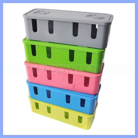 Wholesale Wire Management Case Storage Box Office Wire Management Plastic Cable Storage Box