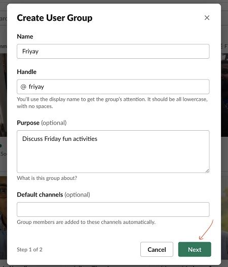 How To Create A User Group In Slack Easy Steps Fossbytes