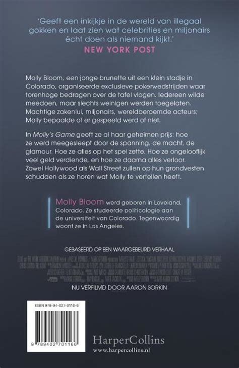 Molly's Game, Molly Bloom | Boek | 9789402701166 | Bruna