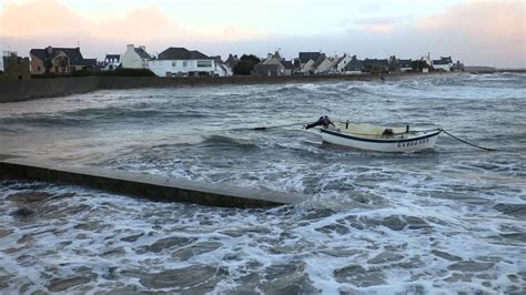 kérity en penmarc h kervily tempête 01 02 2014 youtube