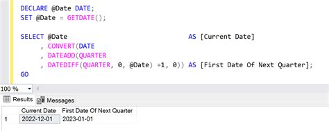 Sql Server 2022 Tsql How To Get Previous Current And Last Quarter