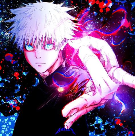 Gojo Satoru Fanart Jujutsu Kaisen Anime Shadow Anime Anime Guys