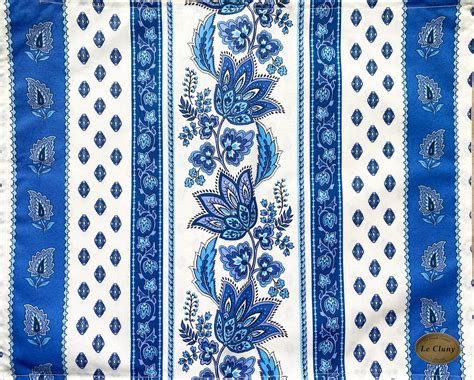 Lisa White And Blue Placemat Ma Belle Provence