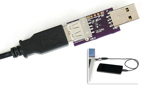 Crowd Supply S USB Condom Stops Hackers From Giving You Viruses Daily Mail Online
