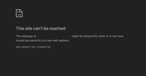 err socket not connected what it is and how to fix it siteground kb