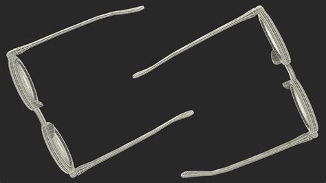 Red Nerd Glasses 3d Model 24 3ds Blend C4d Fbx Max Ma Lxo