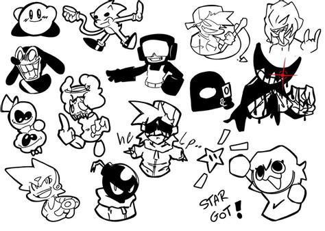 Some Five Nights At Funkin Pico Poster I Drew Vandalized Version R Fridaynightfunkin