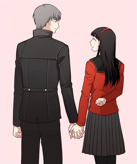 Yu X Yukiko Artwork R Persona4golden
