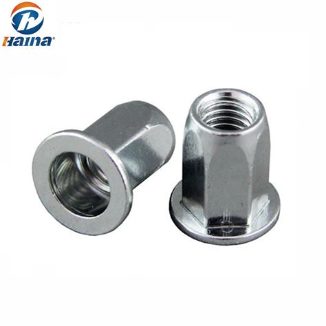 M6 M20 Small Head Full Hexagonal Body Rivet Nut Rivnut And Rivet Nut