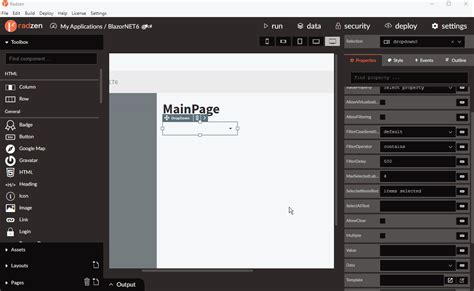 Accessing Aspnetuserid In Drop Down Cause Code Behind Issue Blazor Server Radzen