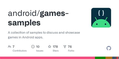 GitHub Android Games Samples A Collection Of Samples To Discuss And Showcase Games In Android