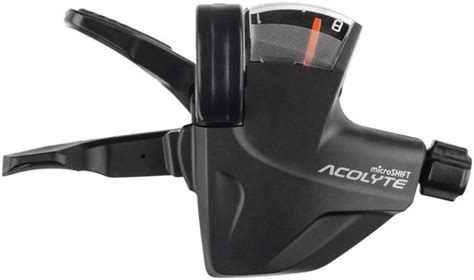 Microshift Acolyte Quick Trigger Pro Right Shifter 1x8 Speed Gear Indicator Ebay