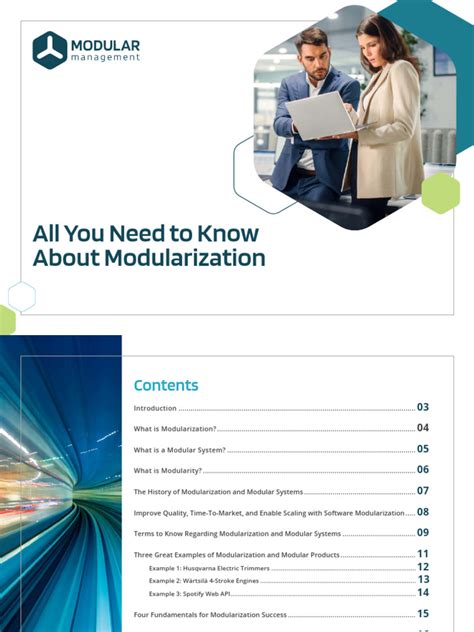 All You Need To Know About Modularization Guide Pdf Modularity