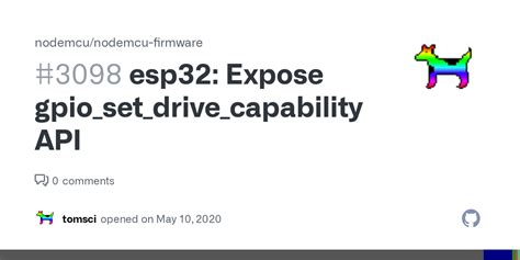 Esp32 Expose Gpiosetdrivecapability Api · Issue 3098 · Nodemcu