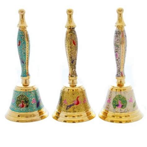 Unique Brass Pooja Bell For Home 200gm At Rs 950 Kg In Moradabad Id