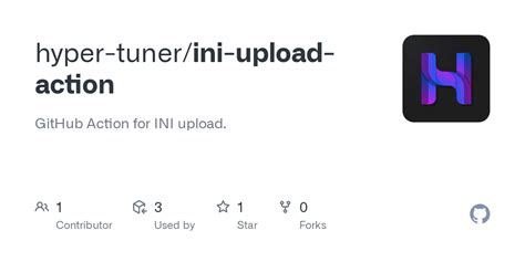 Github Hyper Tunerini Upload Action Github Action For Ini Upload
