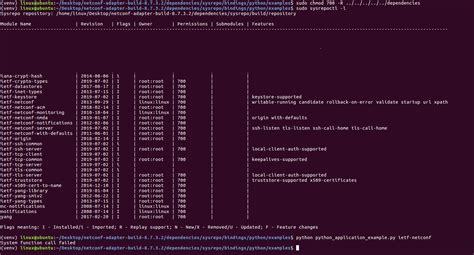 Permission Control To Start The Stack Issue CESNET Netopeer GitHub