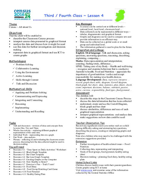 Fillable Online Third Fourth Class Lesson 4 Fax Email Print Pdffiller
