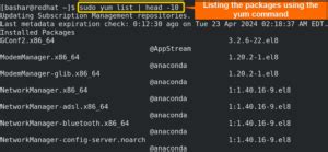The Yum Command In Linux With Practical Examples LinuxSimply