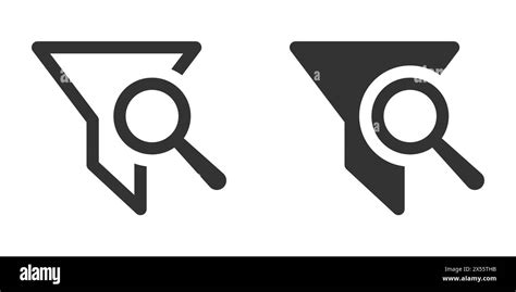 Searh Filter Icon Vector Illustration Stock Vector Image And Art Alamy