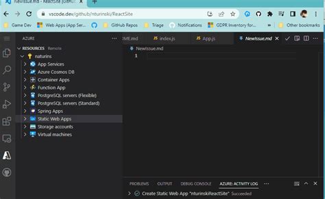 New Azure Extensions In Vs Code For The Web Vscodedev Microsoft Community Hub