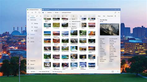 Windows File Explorer UI Concept Behance