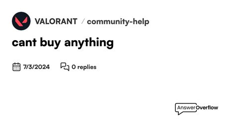 Cant Buy Anything Valorant
