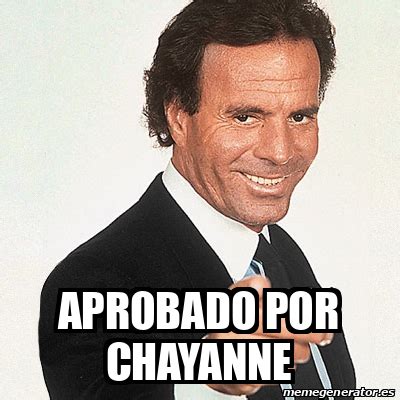 Meme Julio Iglesias Aprobado Por Chayanne 33335366
